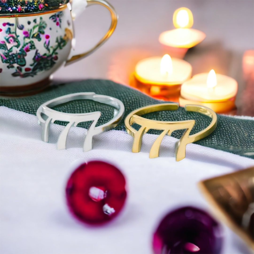 Angel Number Rings – Stand Alone Still